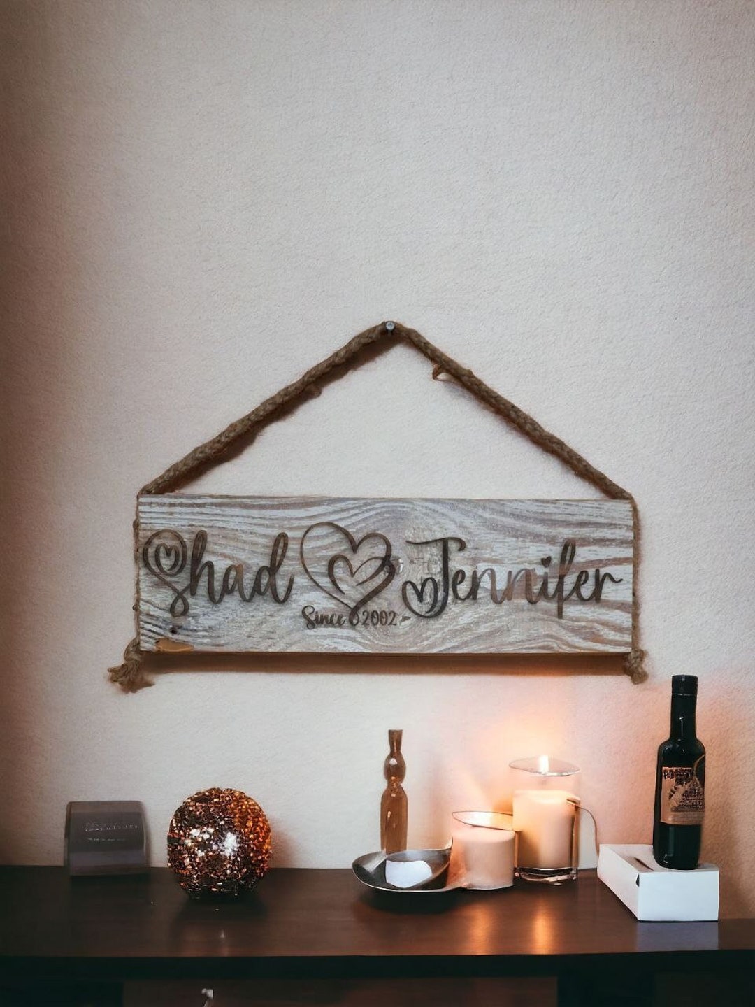 Custom Authentic Antique Barn Wood Couples Sign - Etsy