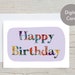 Feliz Cumpleanos, Birthday Card in Spanish, Happy Birthday Card Digital ...