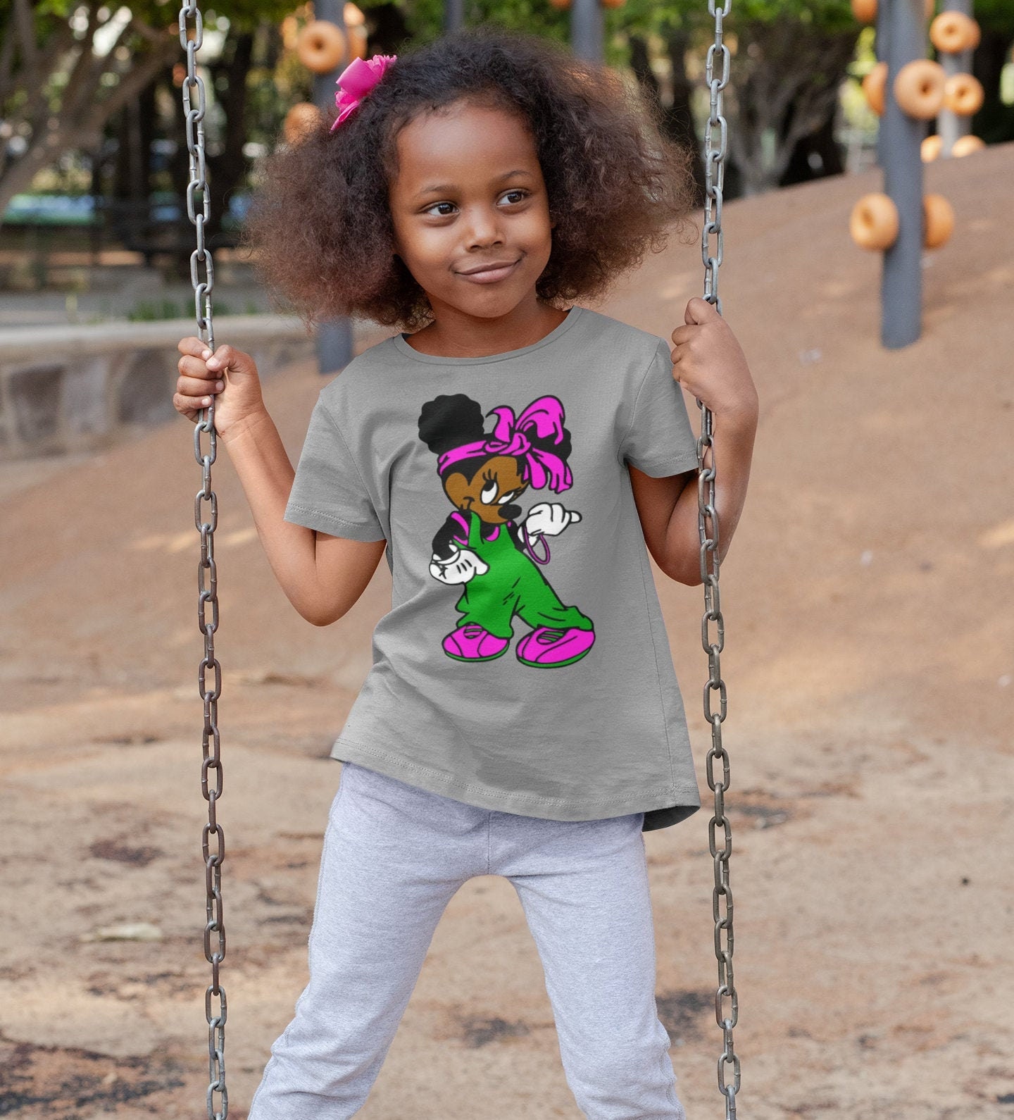 Afro Minnie Mouse Etsy
