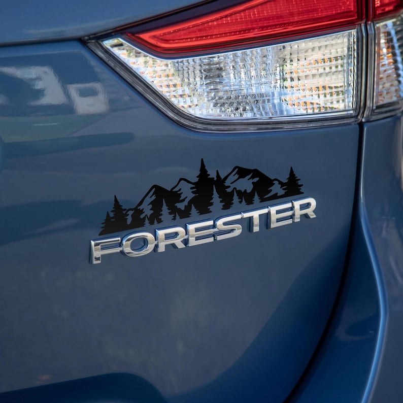 Mountain Badge Universal Car Decal 2.0 - Fits the Ascent, Crosstrek ...