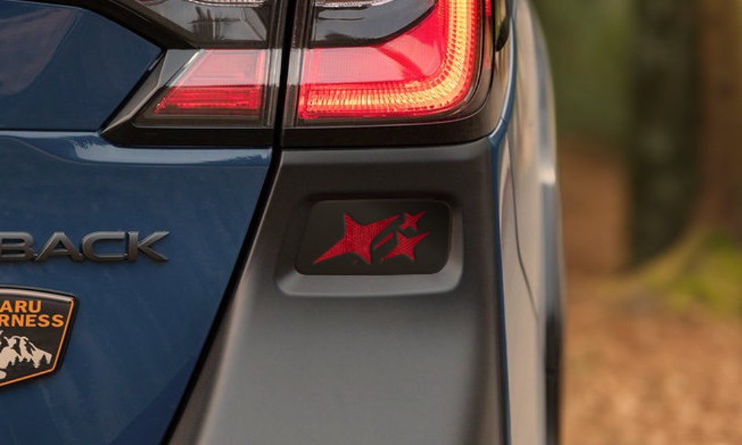Starlit Rear Reflector Overlays ( 1 Pair ) [ Fits 2023 + Outback / 2022 ...