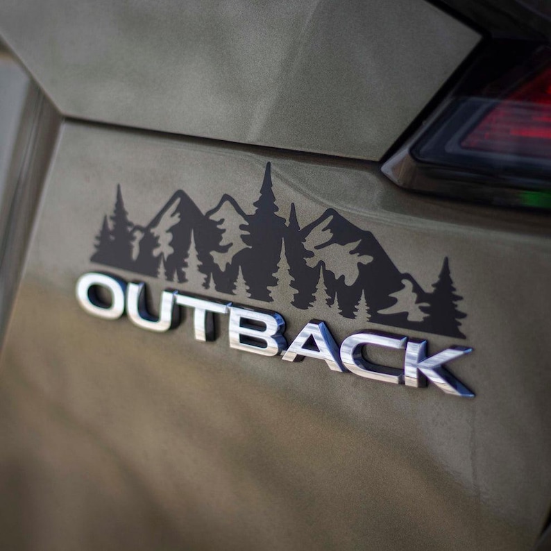 Mountain Badge Universal Car Decal 2.0 - Fits the Ascent, Crosstrek ...