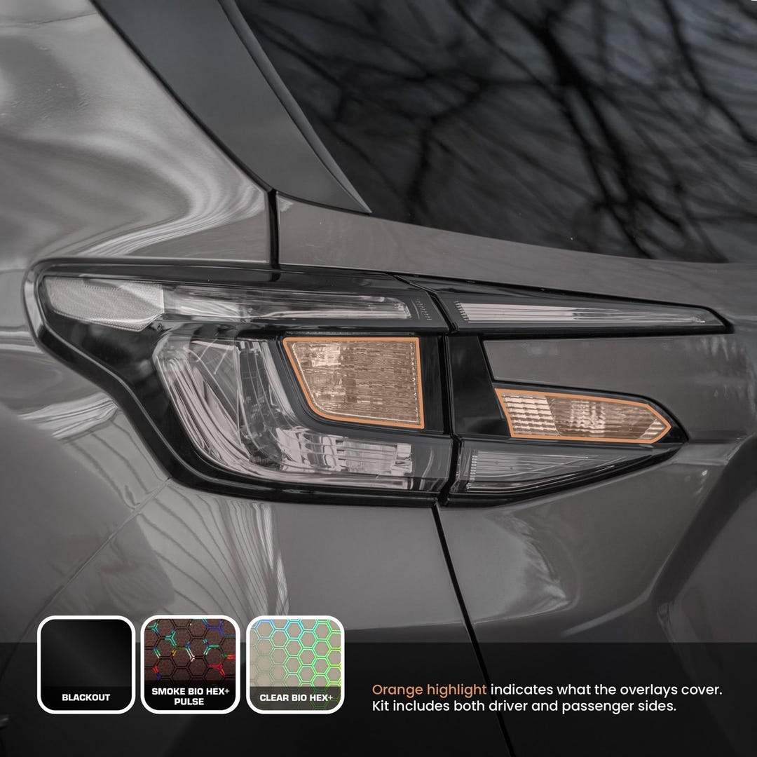 Taillight Tint Overlay Kit (3 Finishes Available) [ Fits 2024 ...