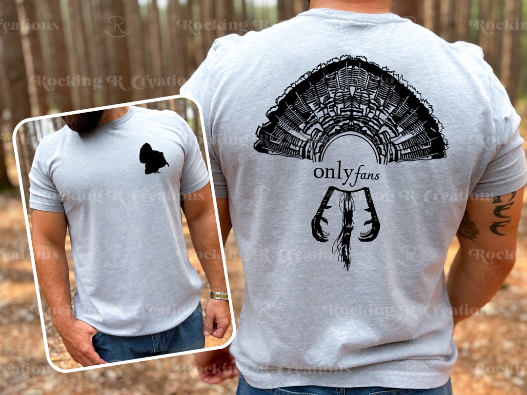 Turkey Only Fans PNG SVG Files Front & Pocket Design Instant Download ...