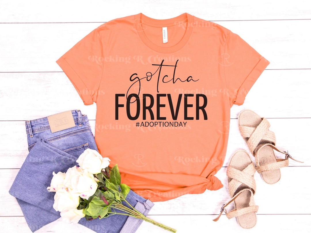 Gotcha Forever Adoption Day PNG File - Etsy