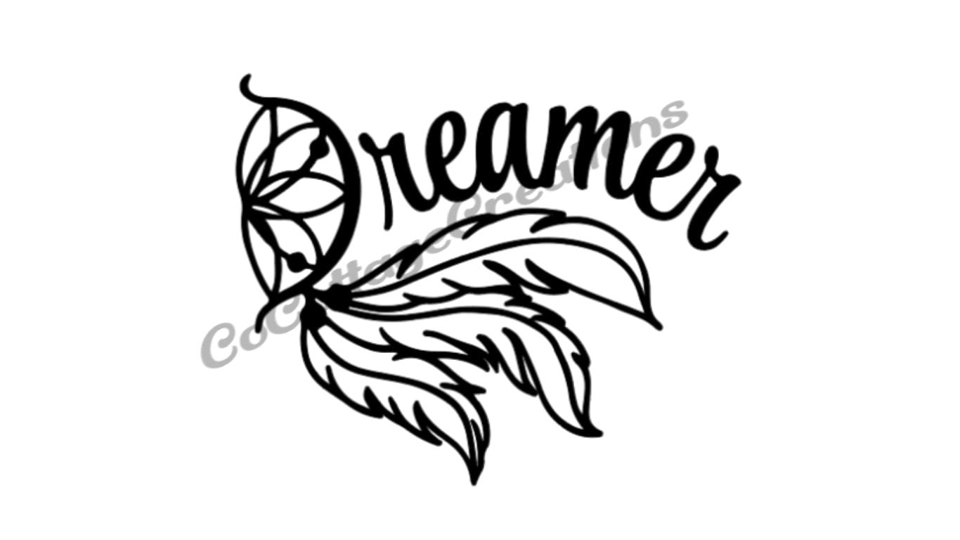 Dreamer SVG - Etsy