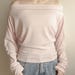 Bat Wing off Shoulder Top Sewing Pattern, Beginner Friendly Jersey Knit ...