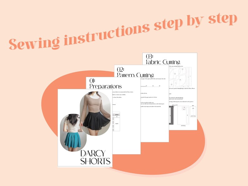 Ruffle Dance Shorts Sewing Pattern: Ballerina Shorts With Beginner ...