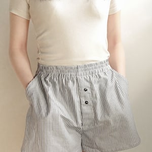 Women Boxer Shorts Sewing Pattern PDF Summer Beach Shorts Sewing ...