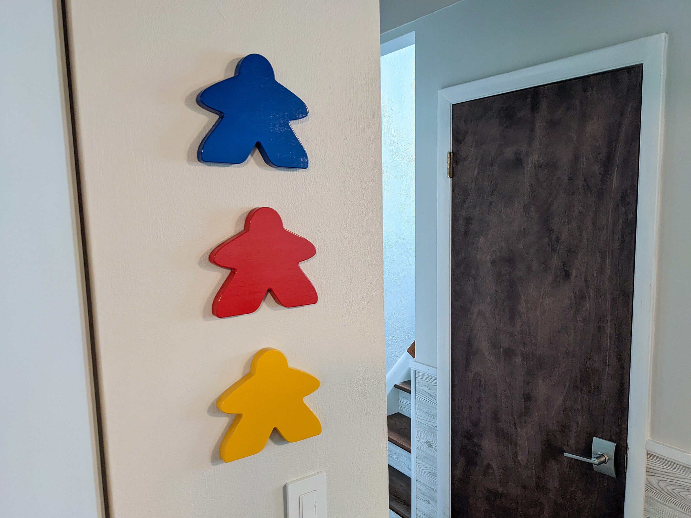 Wooden Meeple Wall Art Ready to Paint - Etsy