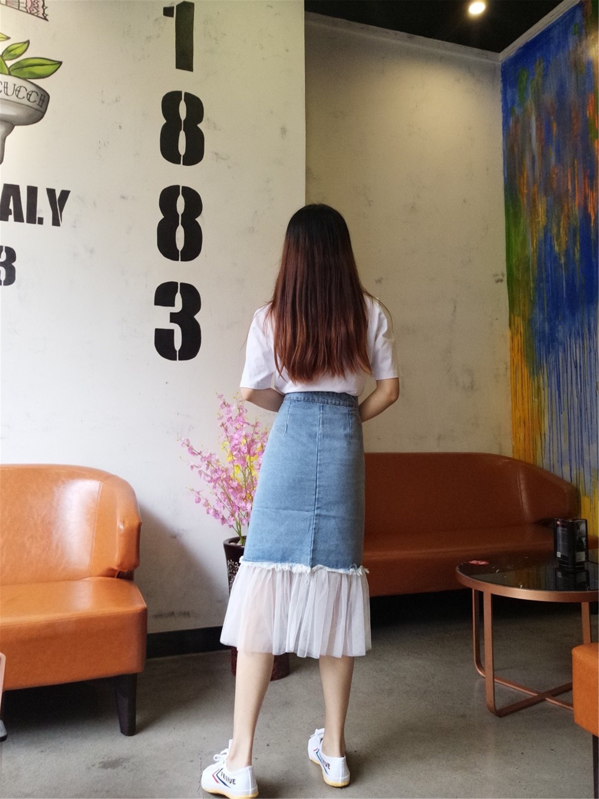 カテゴリ Ameri VINTAGE - DENIM DOCKING SWEAT SKIRTの通販 by ⋆‎´•ﻌ•`⑅welcome⋆‎´•ﻌ•`⑅｜アメリヴィンテージならラクマ ブランド