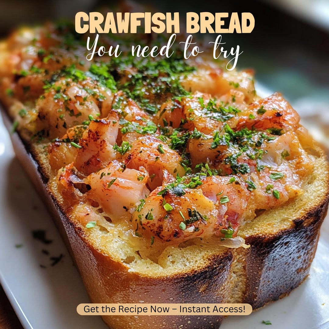 BEST RECIPE for Crawfish Bread | Instant Download PDF | Cheesy Cajun ...