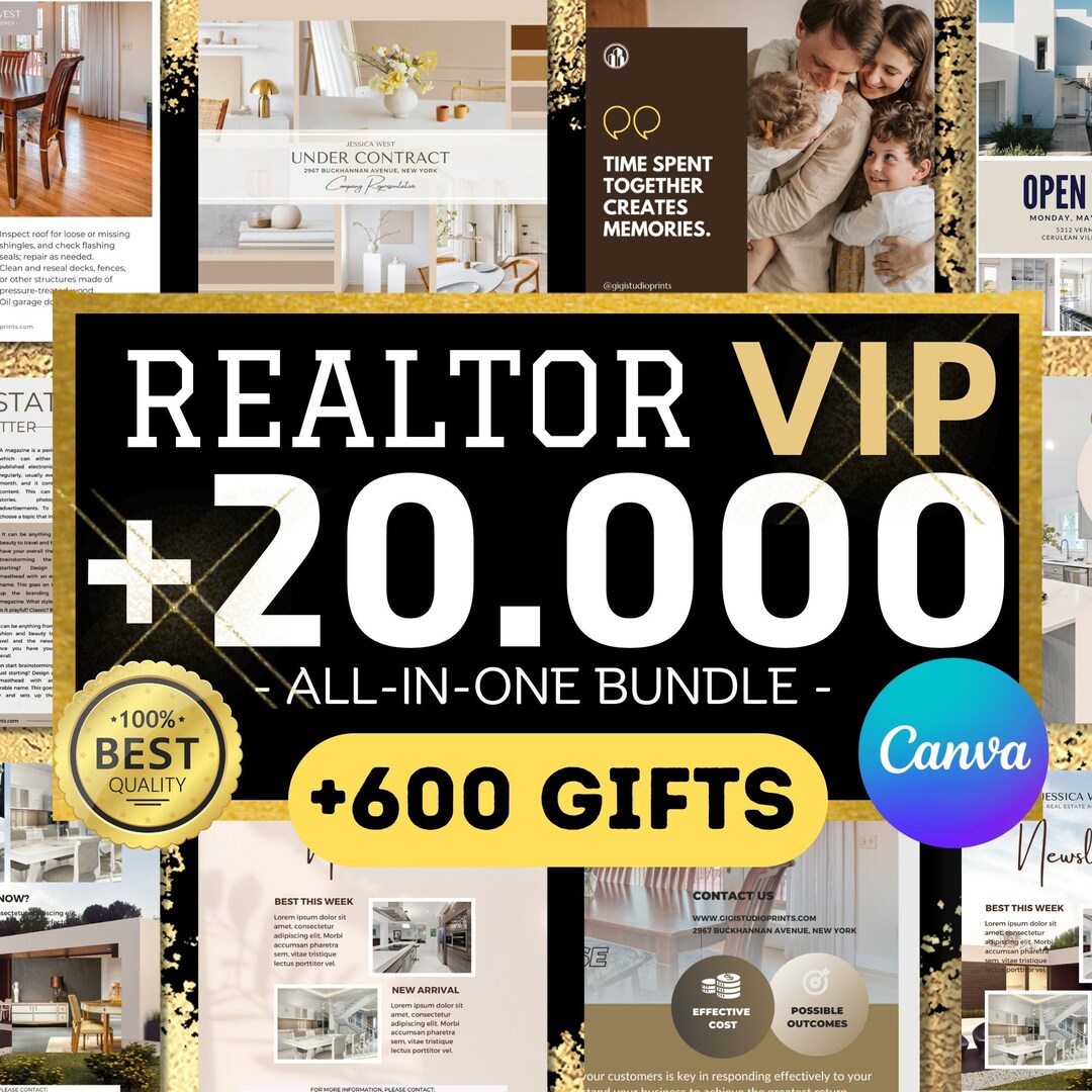 20.000+ Real Estate Templates Bundle • Realtor Instagram Facebook Post ...