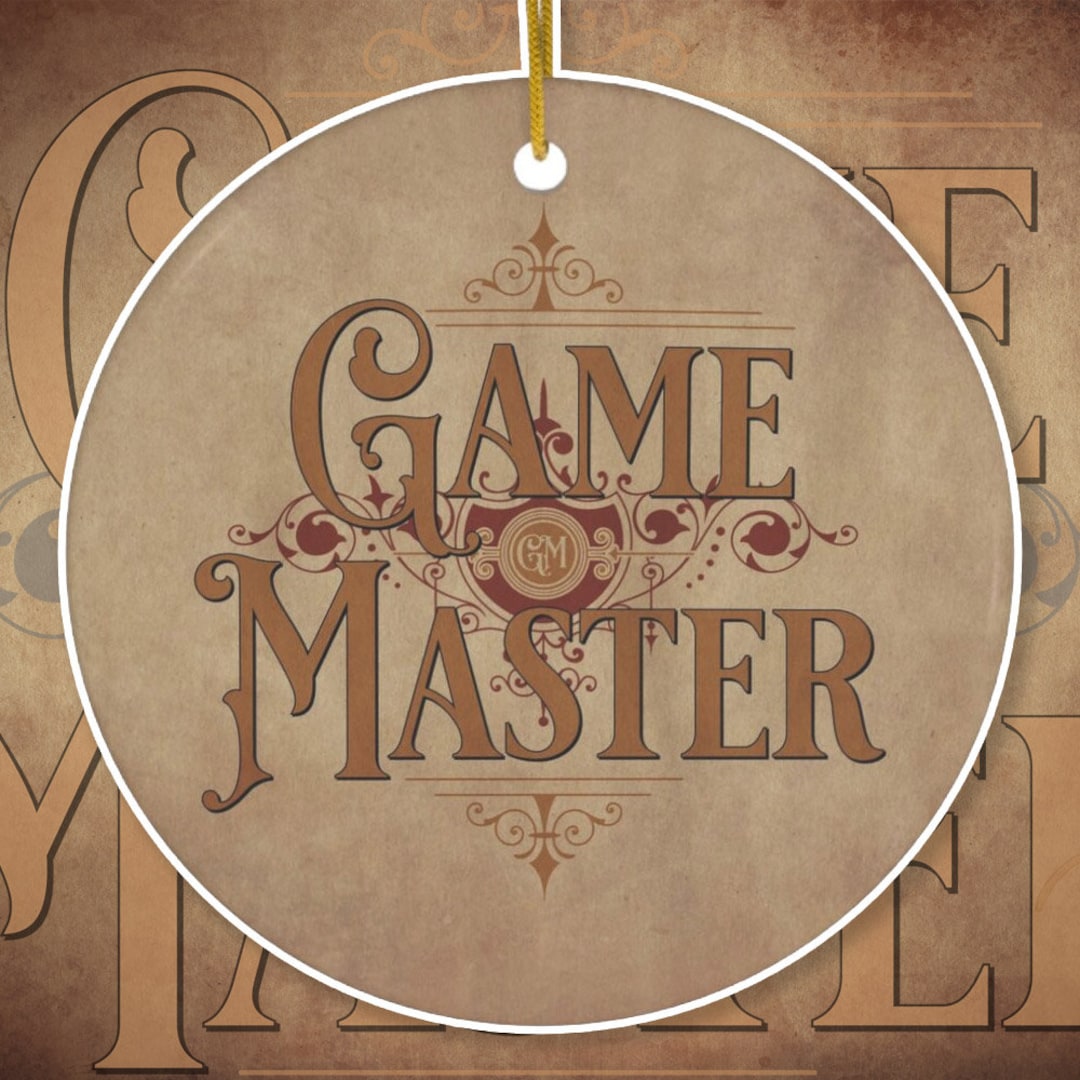 Dnd Dungeons and Dragons Gamemaster Holiday and Christmas Ornament - Etsy