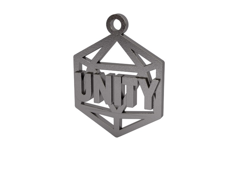 D20 Unity Gaming Pendant - Etsy