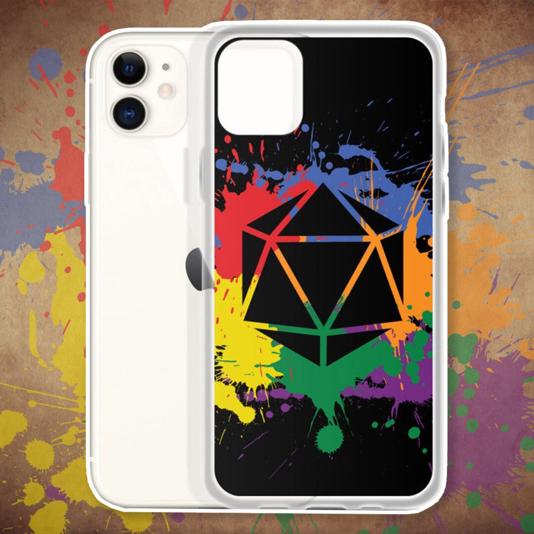 Dungeons and Dragons LGBTQIA+ Pride Gift iPhone Case, D&D iPhone Case ...