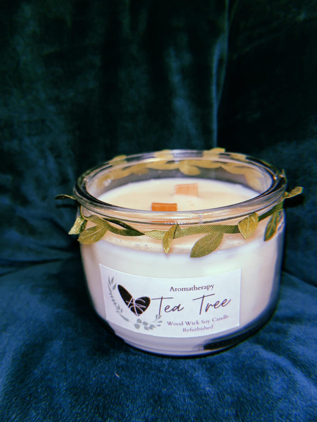 Soy Wax Candle - Jar - Tea Tree - Etsy