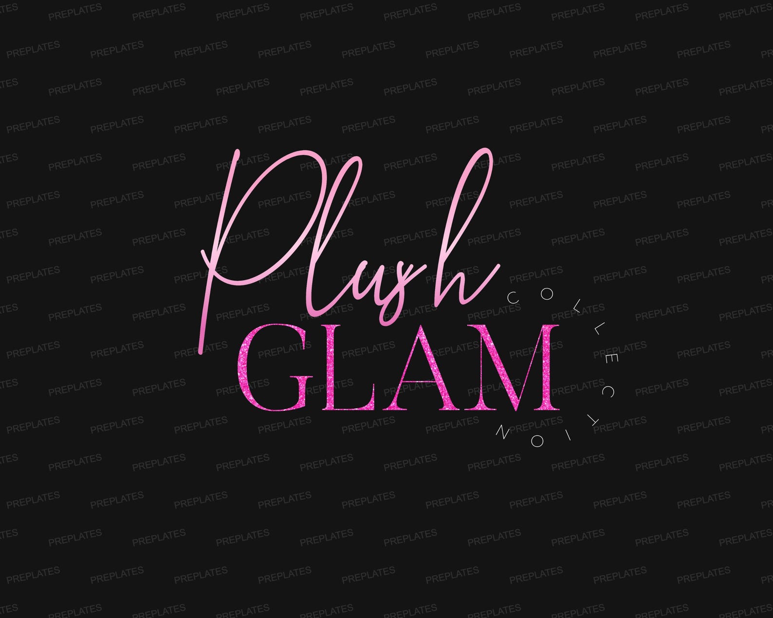 Editable Logo Template Corjl, Pink Glam Business Logo Design, Modern ...