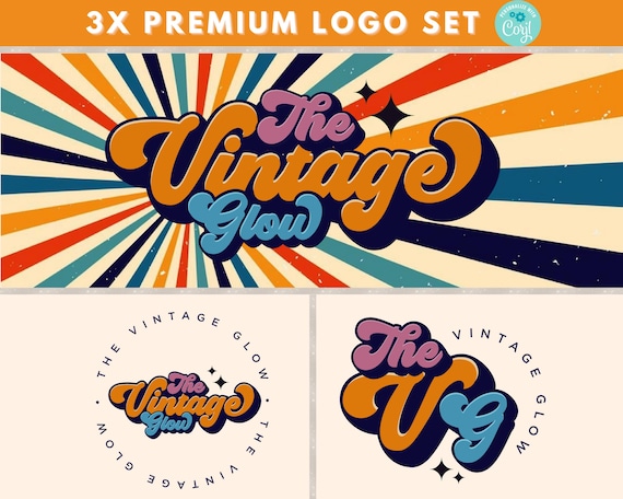 Retro Design Logo 13 Vintage Logo Bundles For Your Designs