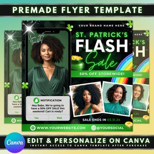 March Sale Flyer, DIY Flyer Template Design, March Specials Flyer ...