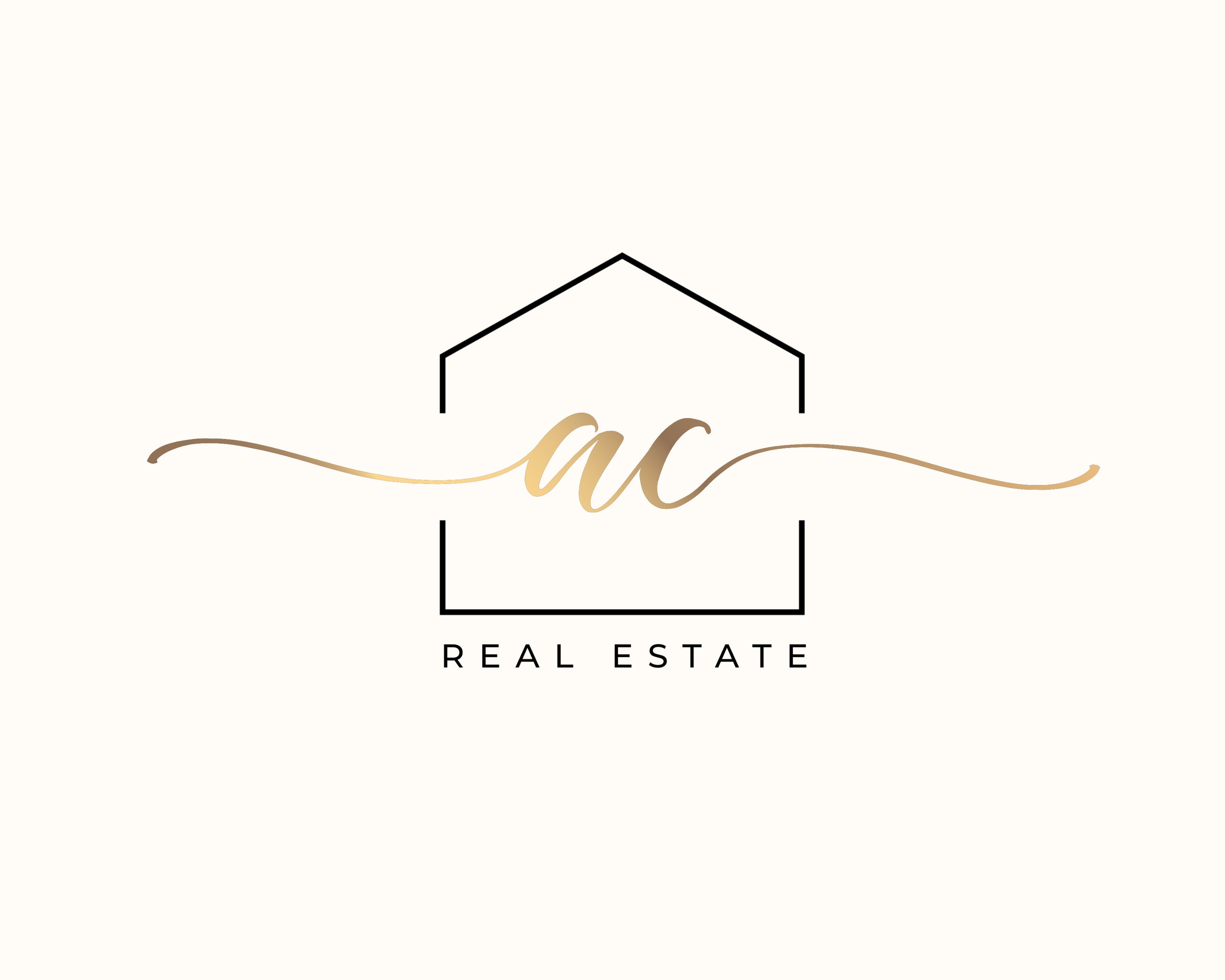 Real Estate Logo DIY Logo Design Template House Logo | Etsy