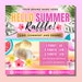 Summer Season Giveaway Flyer, DIY Flyer Template Design, Hair Raffle ...