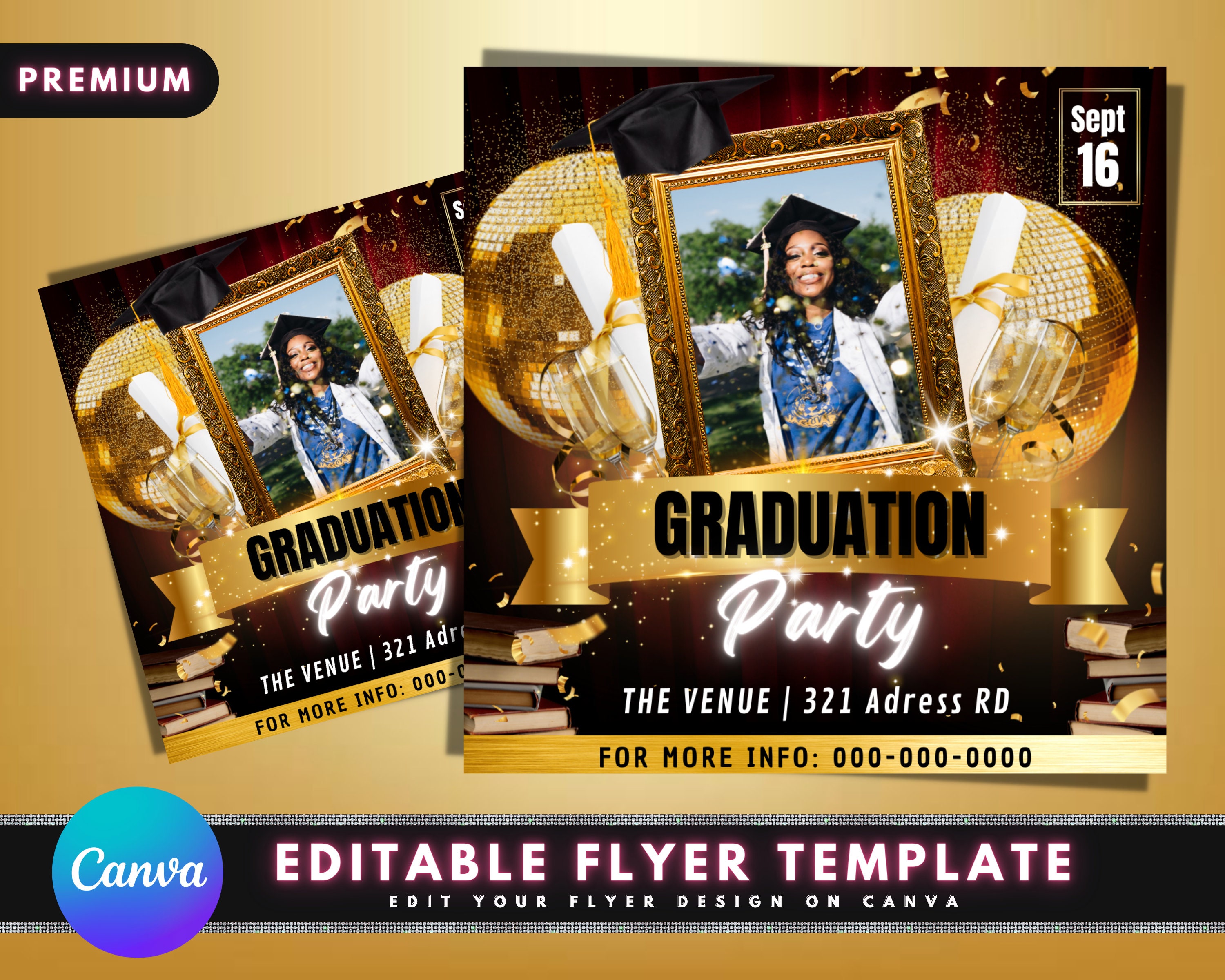 Graduation Flyer Design