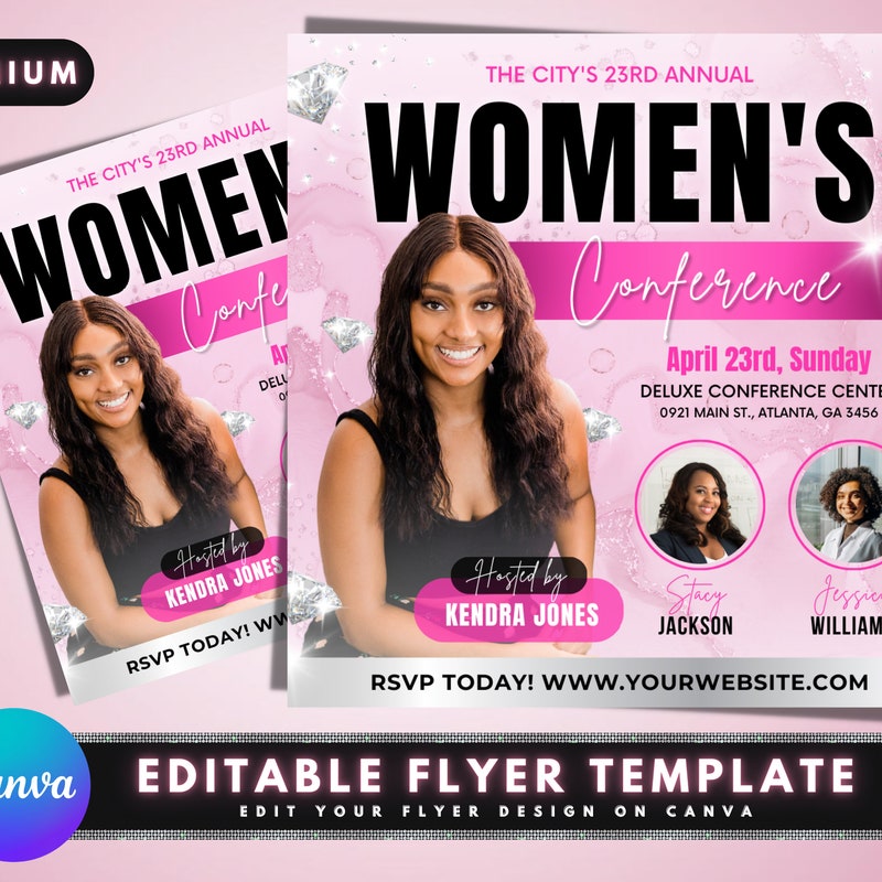 Conference Flyer Template - Etsy