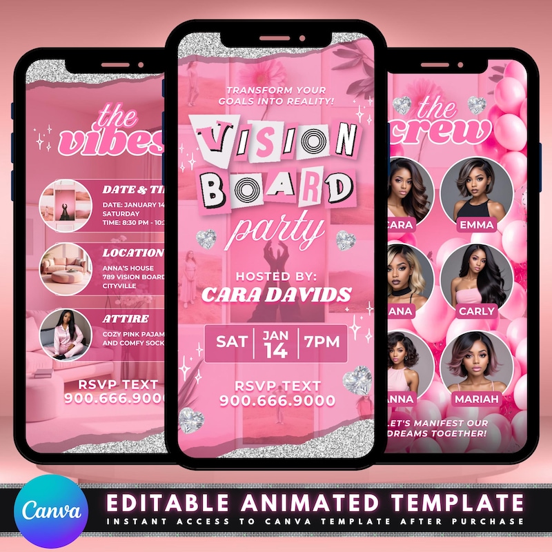 Vision Board Party - Etsy