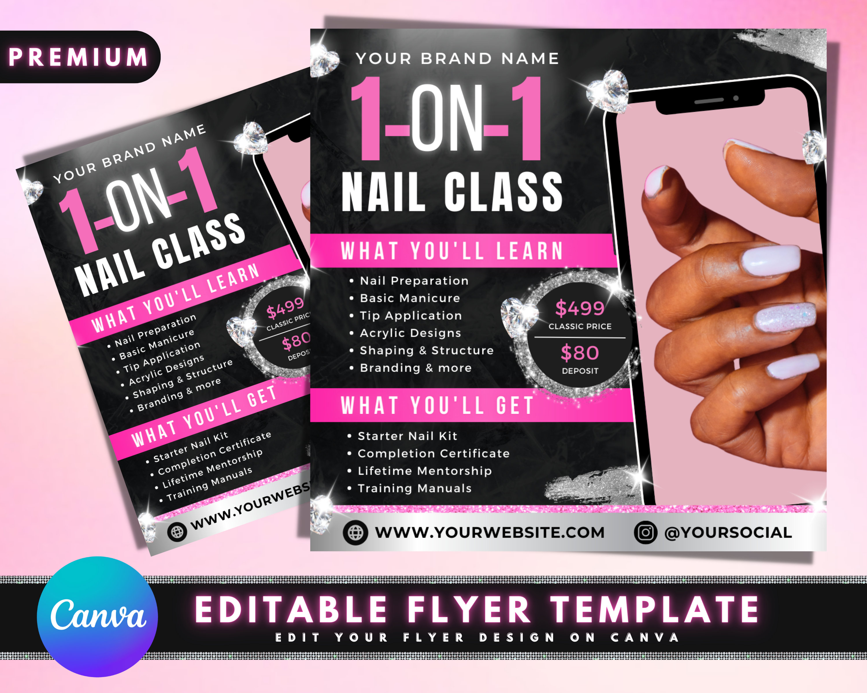 Nail tech class store