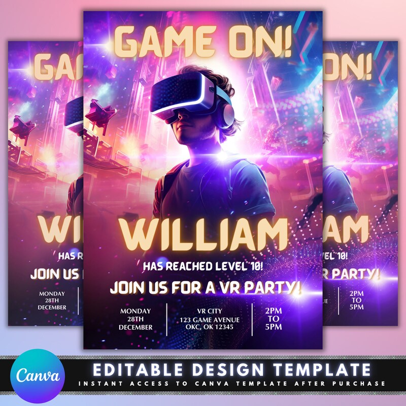 Virtual Party Invitation - Etsy