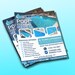 Pool Cleaning Service Flyer, DIY Flyer Template Design, Swimming Pool ...