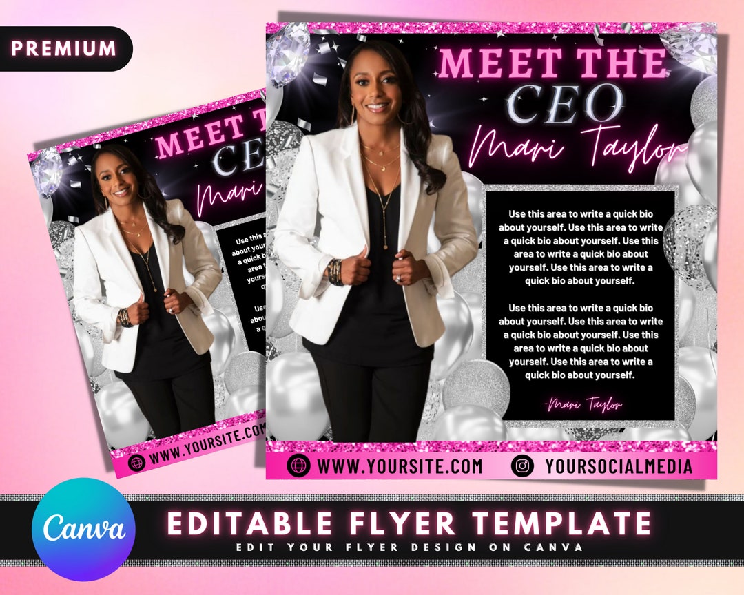 Meet And Greet Flyer Template