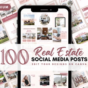 Real Estate Content Post Templates, DIY Flyer Design, Realtor Marketing ...