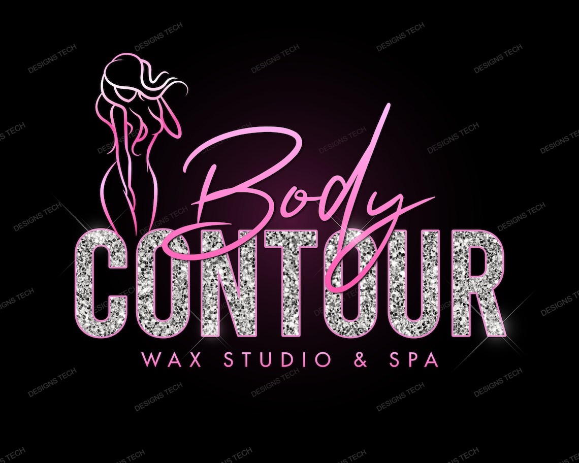 Body Contour Logo DIY Logo Design Template Body Sculpting - Etsy