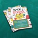 Back to School Flyer, DIY Flyer Template Design, Donation Drive Flyer ...