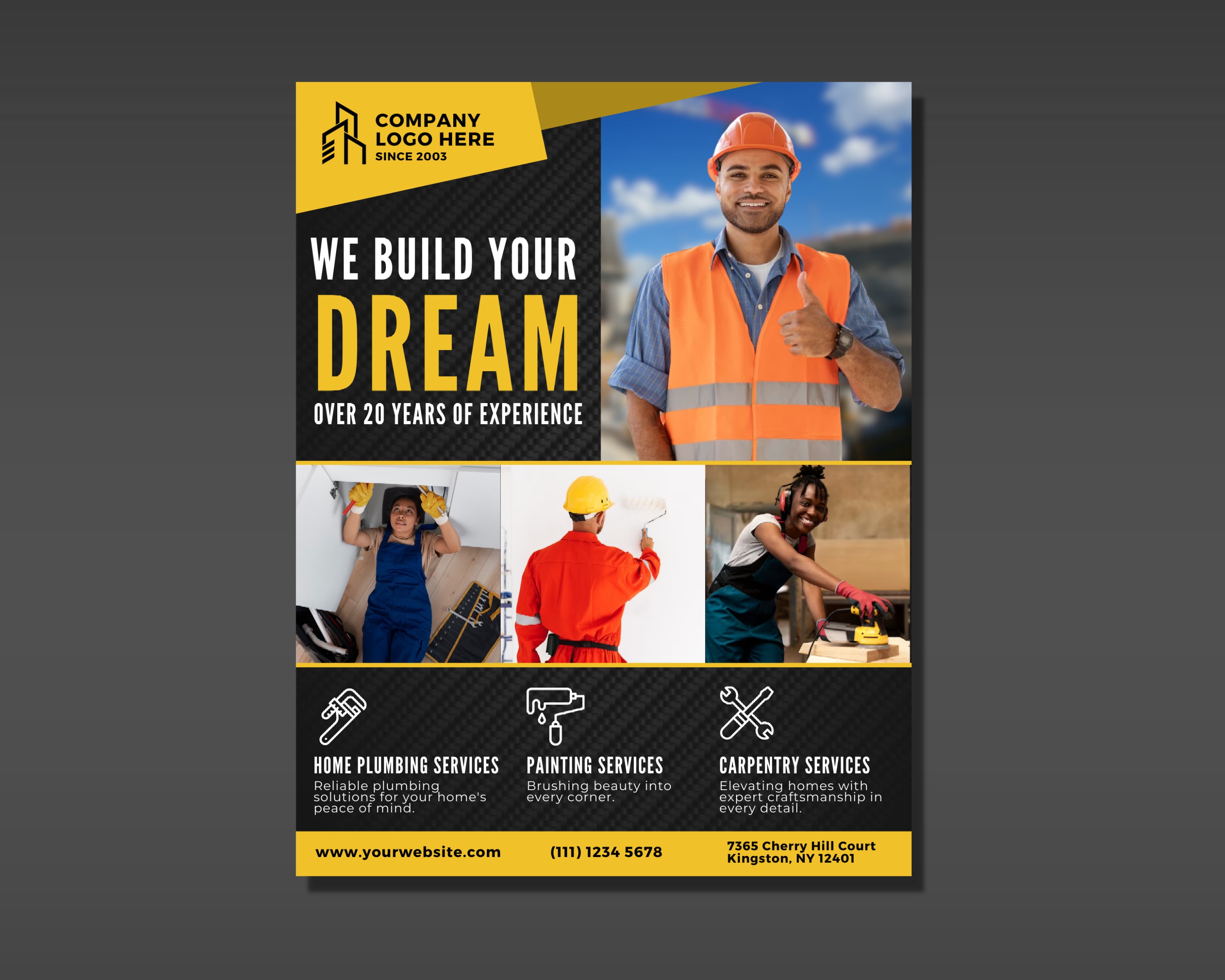 Home Remodeling Flyer Templates