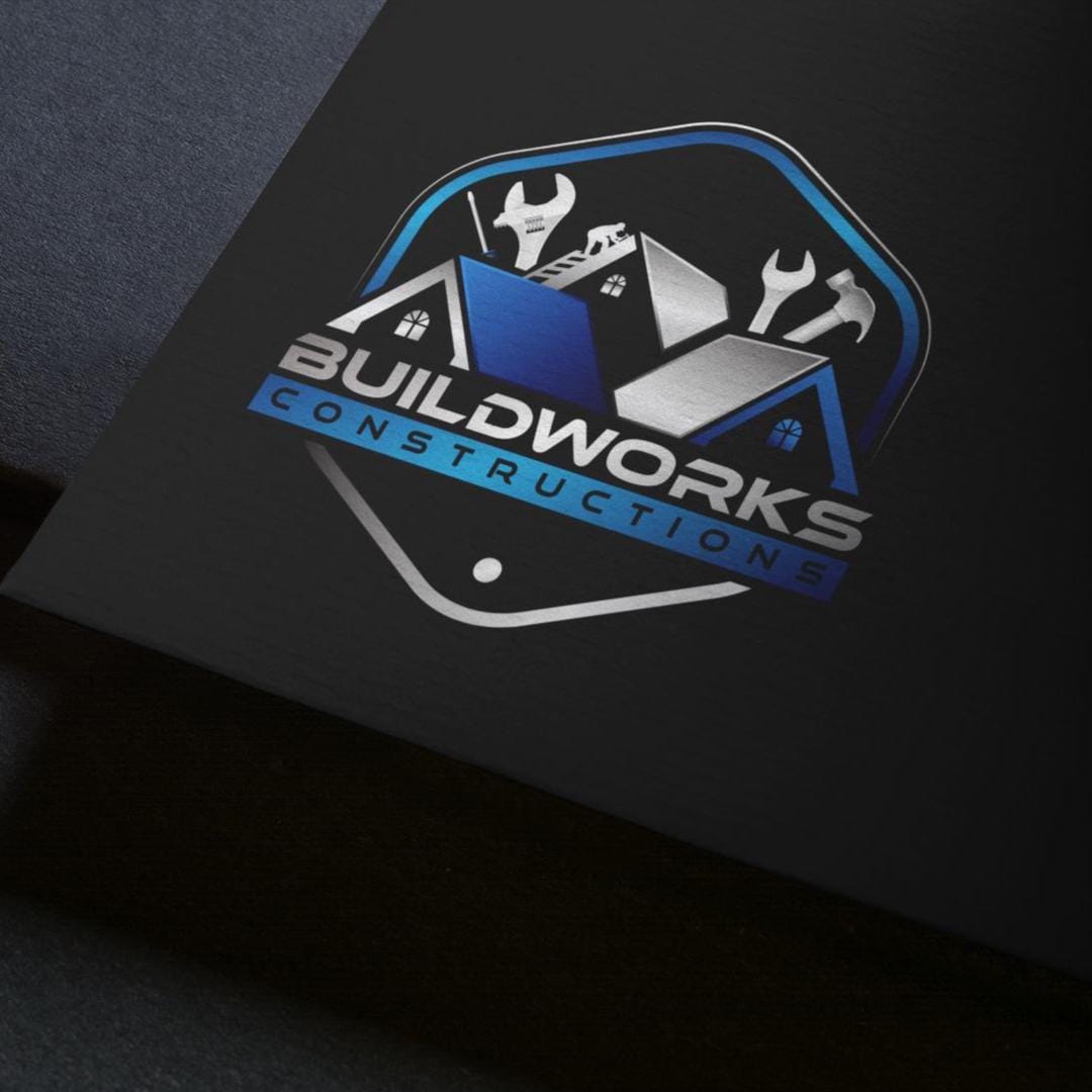 Construction Logo Template: Contractor, Builder & Handyman Branding ...