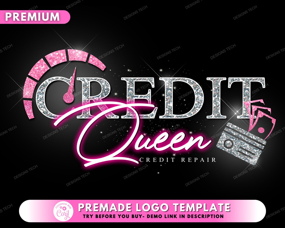 Credit Repair Logo, DIY Logo Design Template, Credit Counselor Logo ...