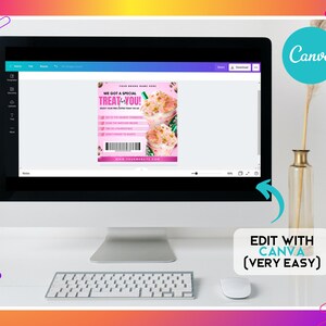 Coffee Treat for You Flyer, DIY Flyer Template Design, Starbucks Giveaway Flyer, Coffee on Me ...