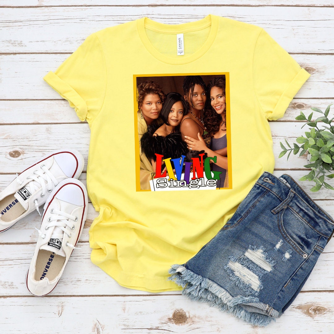 Living Single 90s TV Show Tee | Popular Retro UNISEX Living Single T ...