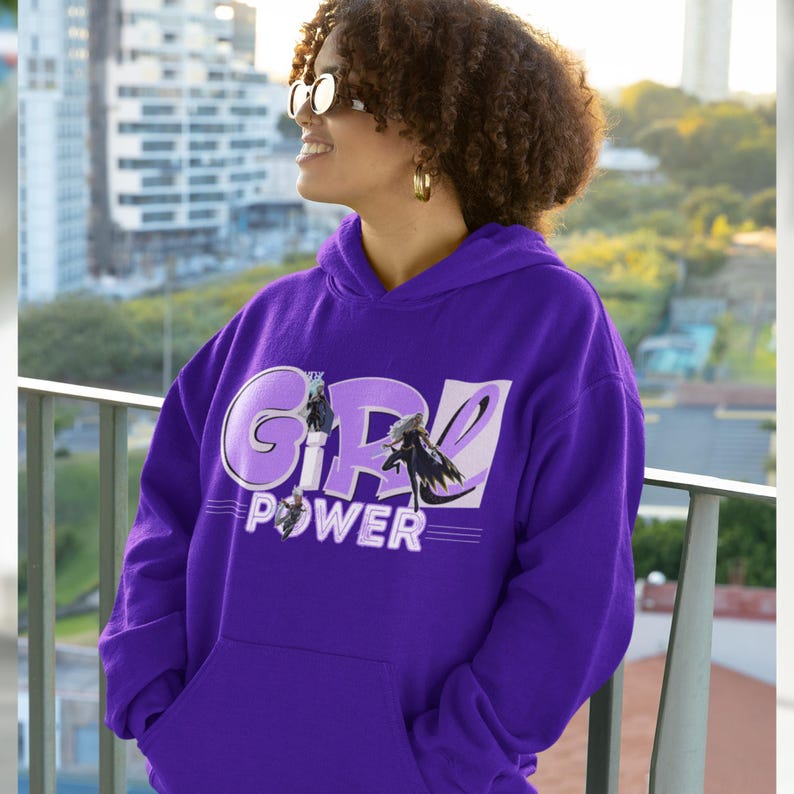 Girl Power Superhero Storm Hoodie | Comic Book Heroine Storm From X-men ...