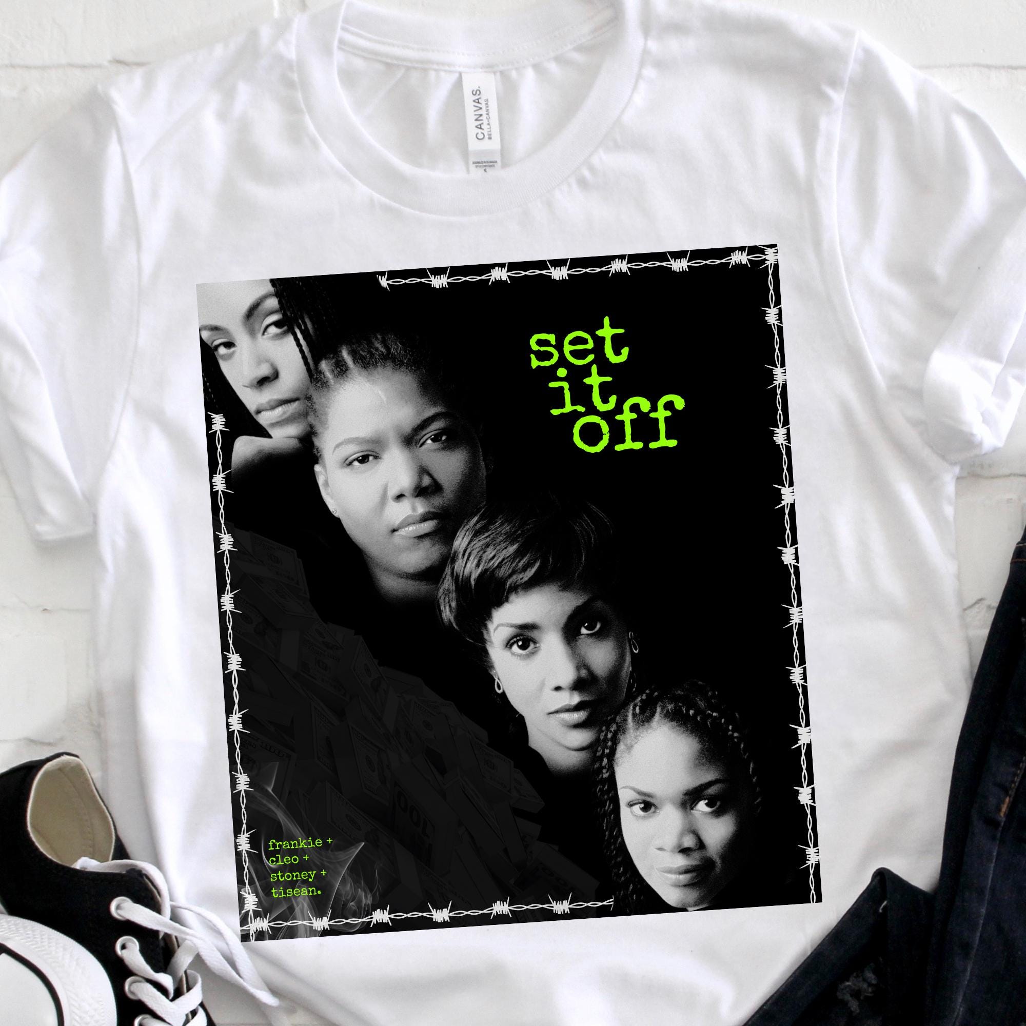 Set It off All Black Tee | Set It off Classic 90s Movie Tshirt ...