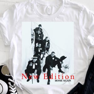 New Edition 1996 Tee | Exclusive New Edition Home Again Tshirt | Ronnie ...