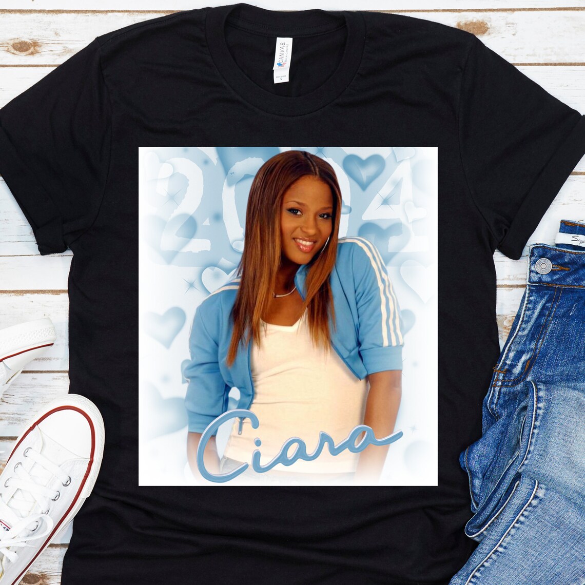 Ciara Circa 2004 Tee | UNISEX R&B Singer Ciara Shirt | Princess of ...