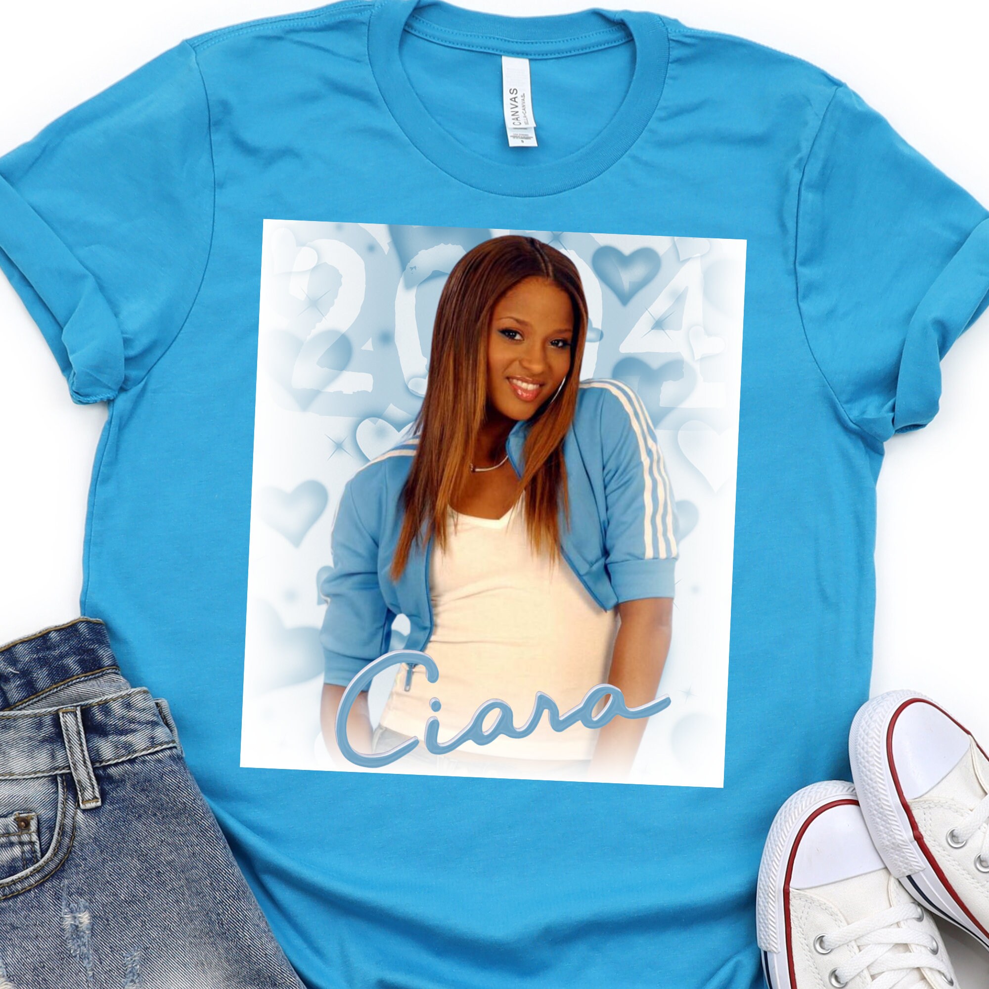 Ciara Circa 2004 Tee | UNISEX R&B Singer Ciara Shirt | Princess of ...