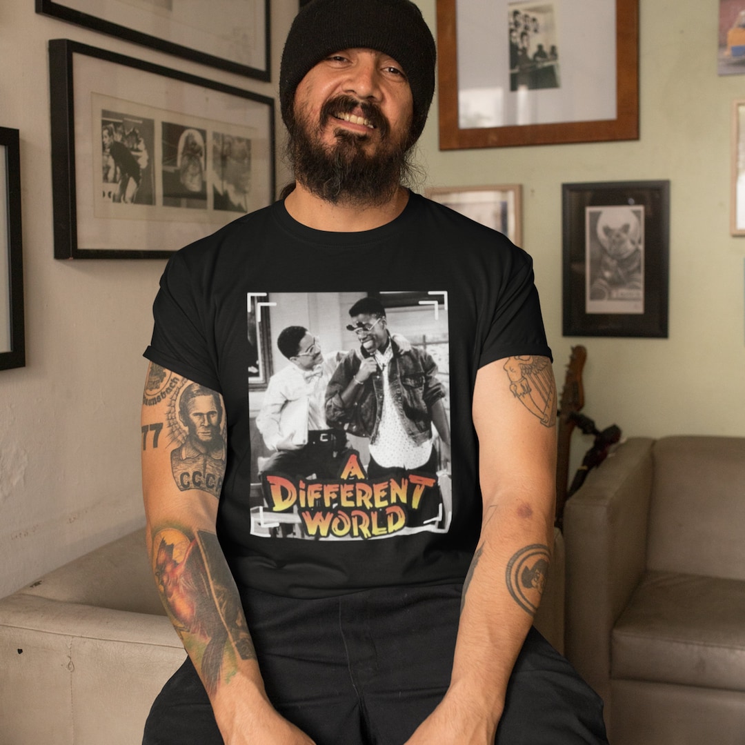 A Different World TV Show Tee | UNISEX Retro Black and White Shirt With ...