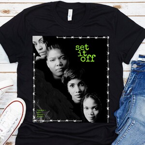 Set It off All Black Tee | Set It off Classic 90s Movie Tshirt ...