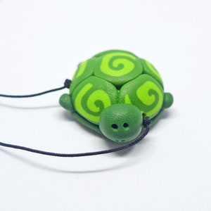 Turtle Necklace With Green Turtle Shell Pendant, Animal Jewelry for Sea ...