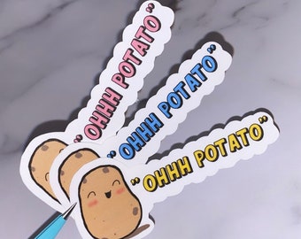 Potato Bookmark | Etsy